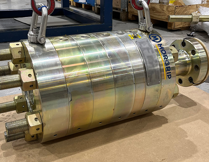1,000 barg MORGRIP® Topside Connector - Built, Tested, Shipped