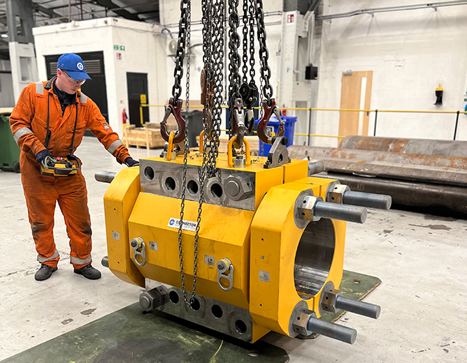 MORGRIP® Clamp Ready for Major Export Pipeline Repair